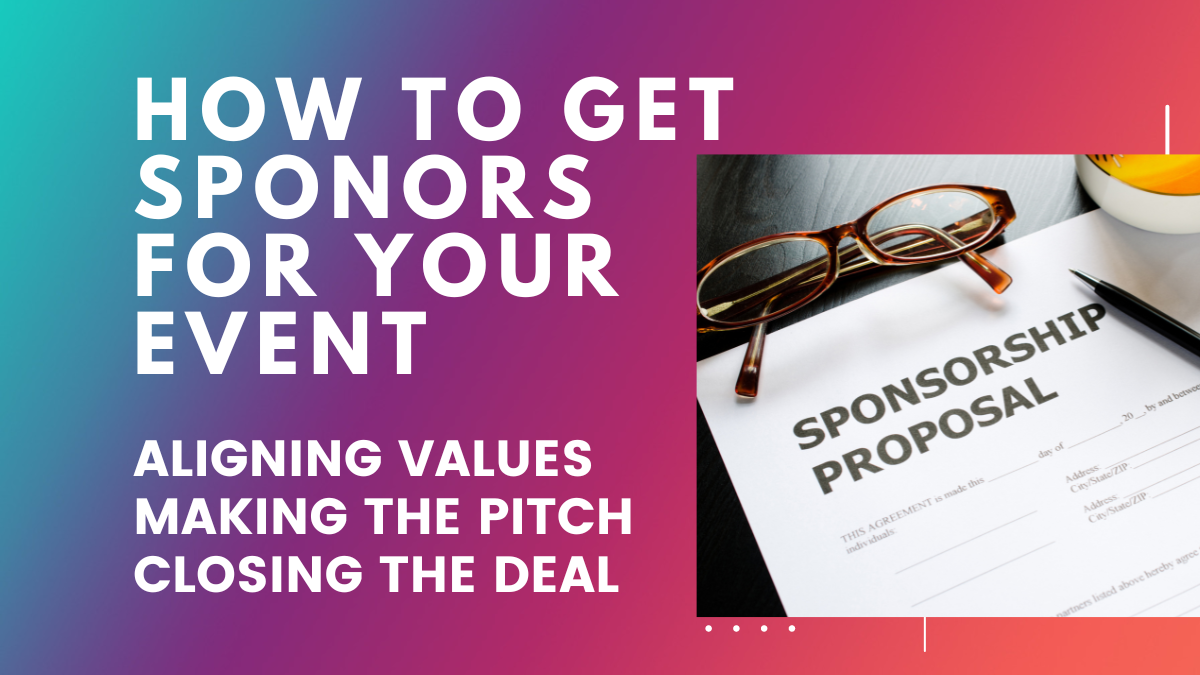 How To Get Sponsors For Your Event - 2023 - DesignAShirt Blog